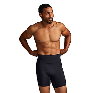 Tommie Copper Men's Pro-Grade Lower Back Support Undershorts - Black, Large