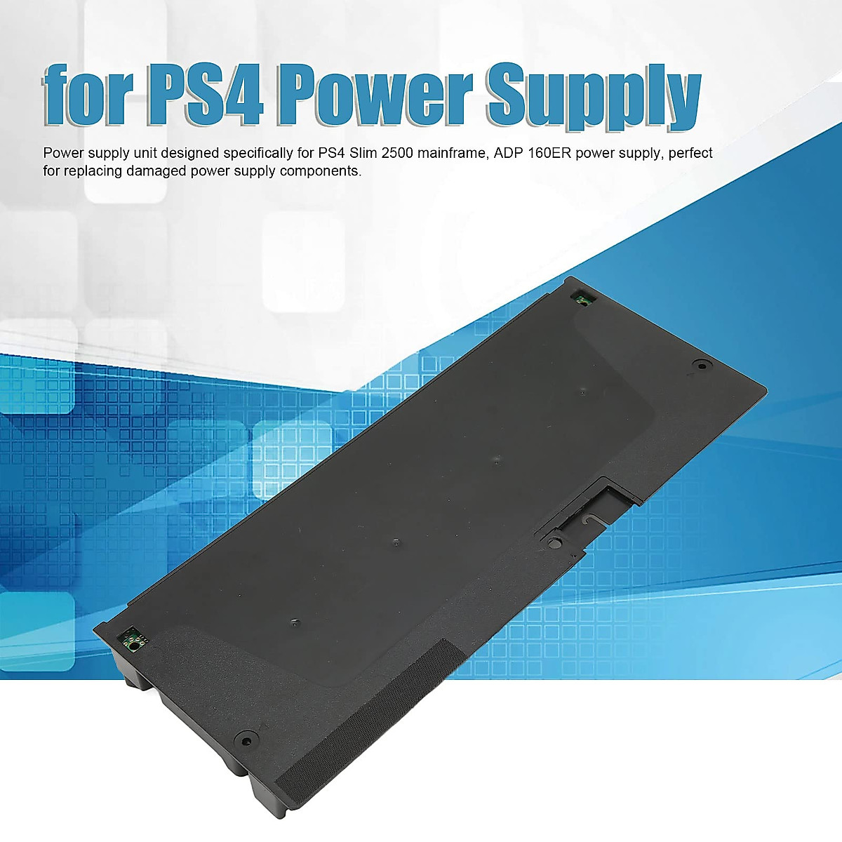 Power Supply for PS4, 160ER Power Supply Replacement Unit Compatible for PS4 Slim 2500 Game Console