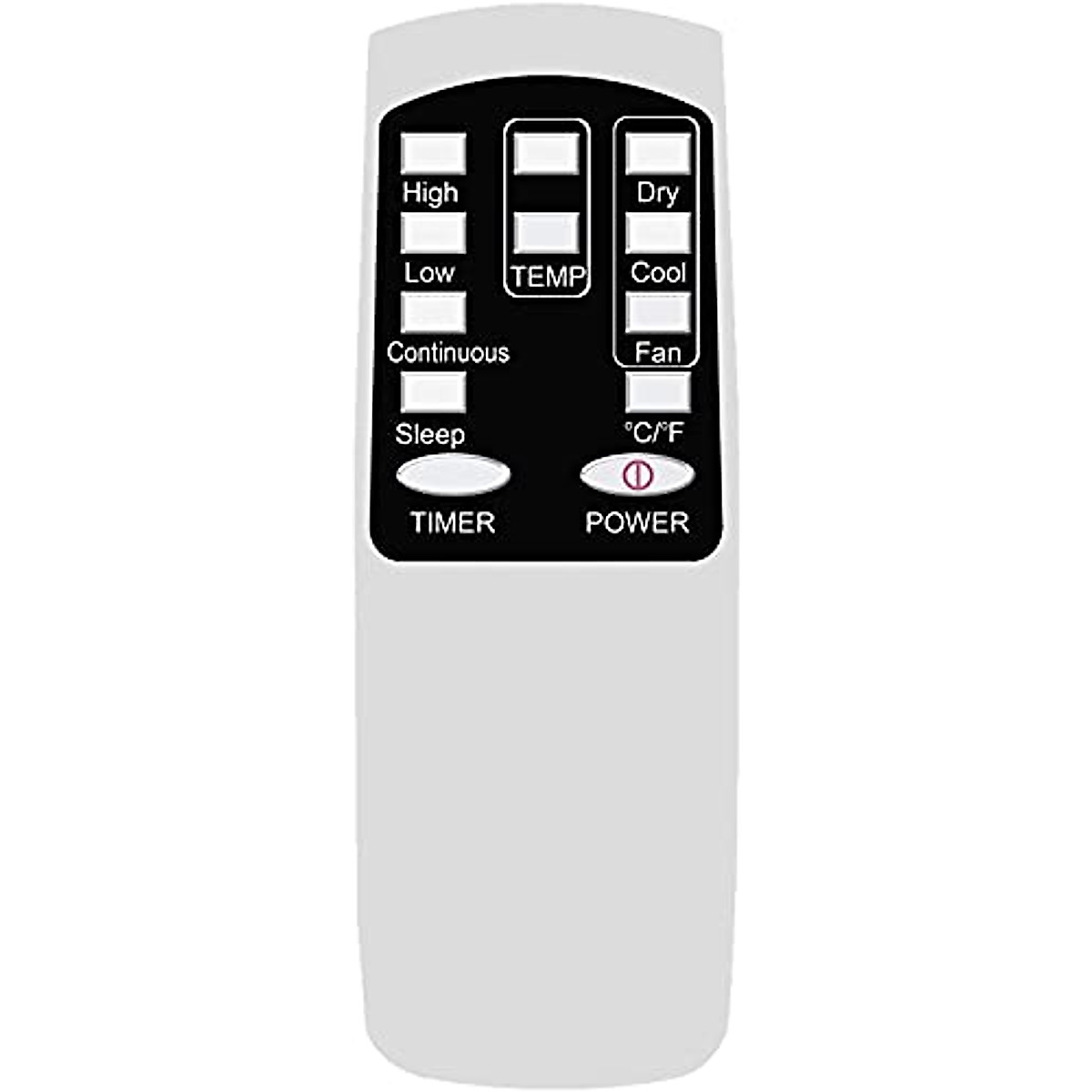 Replacement Remote Control for Shinco Global Air CCH BRADA AC Air Conditioner Remote Control YPL3-10C SPAE12W SPAZ10W SPAZ08W SPF2-10C SPF2-12C YPL3-10C-CCH US823-006V810131 823-006V81 823-006V70