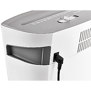 Dahle PaperSAFE PS 100 Paper Shredder, Oil Free, Jam Protection, Security Level P-4, 5 Sheet Max, Shreds Staples, Paper Clips & Credit Cards