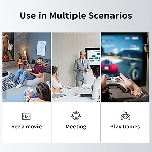 NEWCARE 8K HDMI 2.1 Switch Splitter, HDMI Switch 4K 120Hz, 3 Port HDMI Switcher Selector Box, Supports VRR 8K@60Hz, 4K@120Hz, 4K@60Hz 48Gbps for PS4/5 Roku Xbox TV Monitor Projector