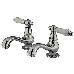 Kingston Brass KS1101PL Heritage Basin Tap Faucet, Polished Chrome
