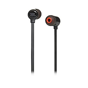 JBL Lifestyle Tune 110BT Wireless in-Ear Headphones Bundled with JBL Headphone Charging Case for Wireless Bluetooth in-Ear Headphones - Black (Renewed)