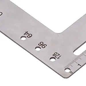 MISNODE Cabinet Hardware Jig Stainless Steel Carpentry Locator Drill Guide Dowel Jig Kit Hole Punch Locator Kit Furniture Handle Punch Locator for Carpenter