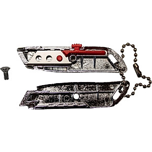 ALLWAY MK4 Chromed Die-Cast Retractable Micro Knife, 2-1/2"