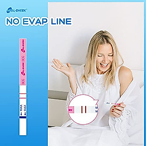 Pregnancy Tests with Cup, 25 Bulk Pregnancy Test Strips for Home Detection, Over 99% Accuracy, Individually Wrapped Fertility Tests, Extra-Wide 5mm HCG Test Kit Comfortable Grip, Pruebas De Embarazo