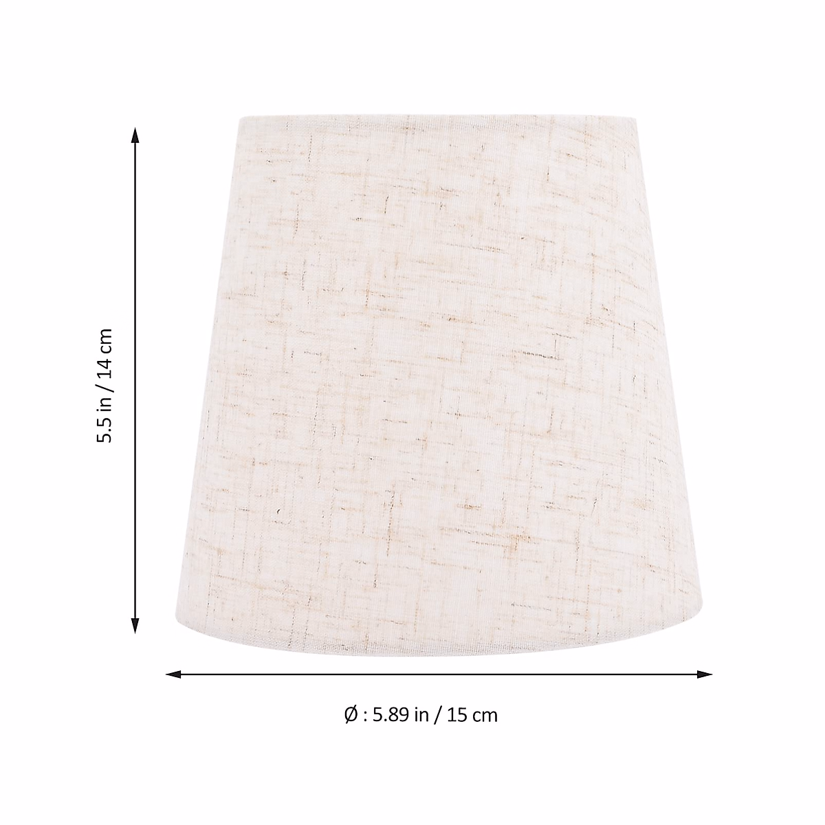 OSALADI Lamp Shades Drum Lamp Shade Cloth Lamp Shade Clip On Bulb Light Cover E14 Decorative Chandelier Protector Table Light Shell Cover Lamp Shade for Floor Table Wall Lamp Small Lamp Shades