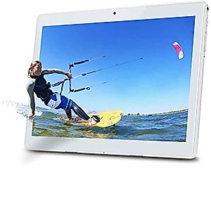 Deca core 10.1" Inch TYD Tablet Google Android 10, 4G LTE Dual SIM, 4GB RAM 64GB Storage, 1920 1200 Full HD IPS Touchscreen,Dual Camera, WiFi/WLAN/Bluetooth/GPS TYD-109 (64GB, Silver)