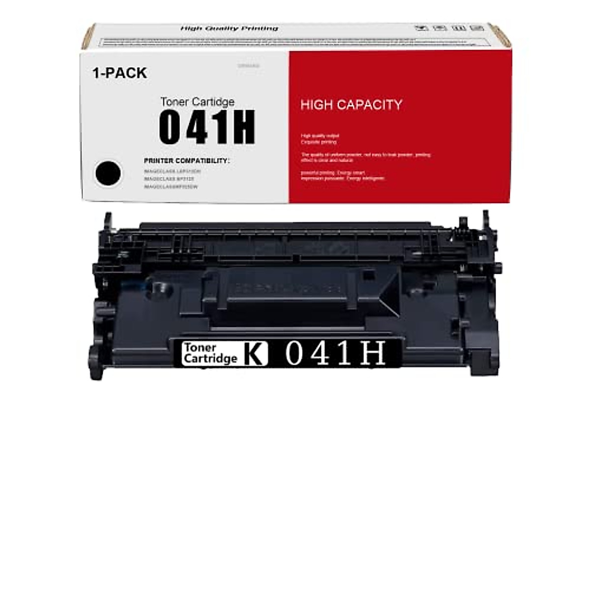 1Pack 041H Toner Cartridge Black (20,500 Pages) - Compatible 041H Toner Cartridge Replacement for Canon 041H Toner Cartridge imageCLASS LBP312dn BP312X MF525dw Printer, 041H Black Sold by ONWARD