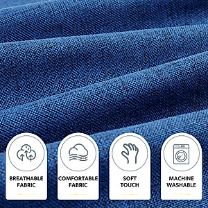 mudilun Bench Cushion 40 inch Bench Cushions for Indoor Furniture with Ties Patio Furniture Cushions for Window Piano Shoe Garden Chair Pads