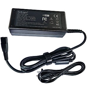 UpBright 2-Prong 15V 3A AC/DC Adapter Compatible with Brookstone Max 2 Max2 B-HHP-650J Cordless Neck Black Percussion Massager PP-BHHP-650J 3YE Switching Model No: GQ48-150300-AU Power Supply Charger