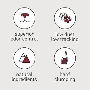 Dr. Elsey's Premium Clumping Cat Litter - Classic - 99.9% Dust-Free, Low Tracking, Hard Clumping, Superior Odor Control, Unscented & Natural Ingredients