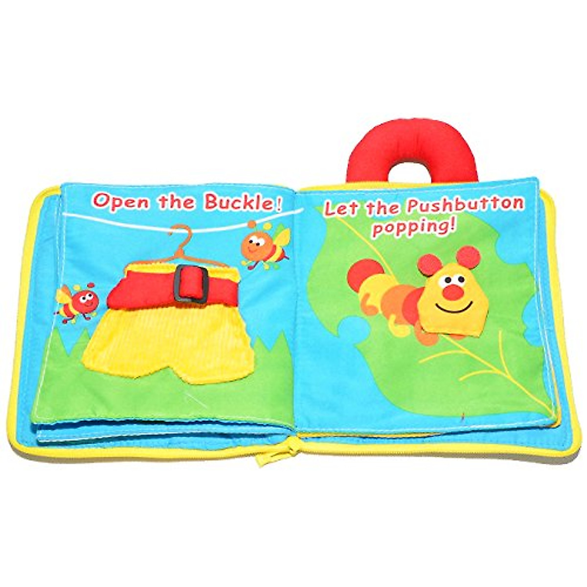 KMMall Soft Activity Books for Children Toddler Learning Story Book Life Education Sleep Books Baby Toys ,Baby Book , Cloth Book
