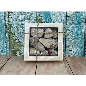 Sacred Raw Gems from Jerusalem - 10 Natural Small Rocks for Jewish Memorials, Graves, Funerals, and Traditional Ceremonials