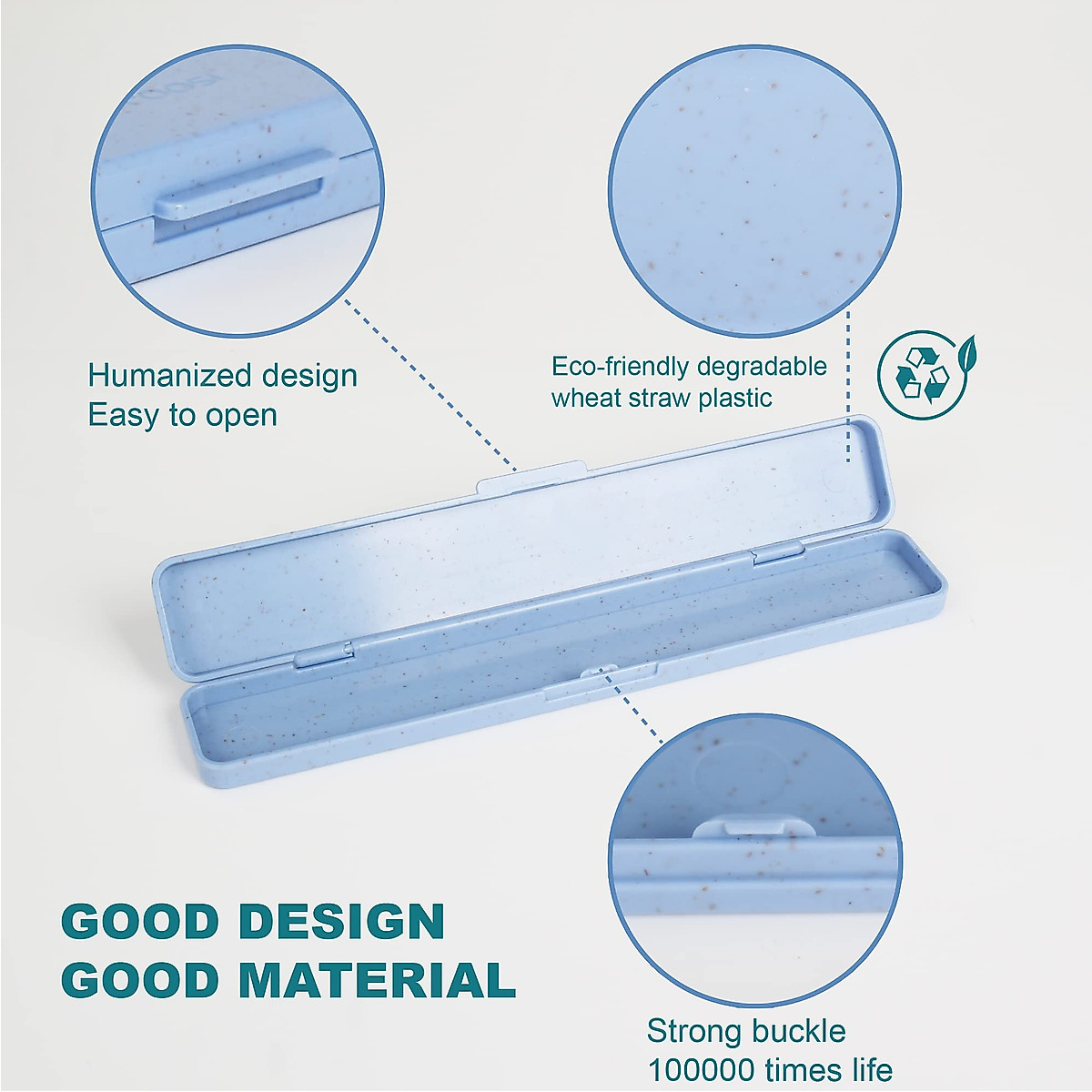 Small Pencil Box - Plastic Pencil Case for School Boys and Girls School Supply,Pencil Cases for Adults,Pencil Case Aesthetic,Multipurpose Brushes Box, Cosmetic Pencil Cases,Travel Toiletry cases