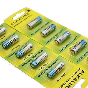 20pcs/4pack 23A 12V Alkaline Primary Dry Batteries 21/23 23GA A23 A-23 GP23A RV08