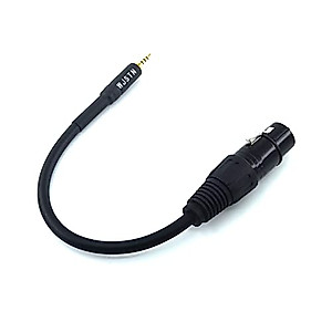 WJSTN-068 2.5mm to XLR Balanced Cable ,4-pin XLR-to-2.5mm trrs Adapter Cable 6 inches
