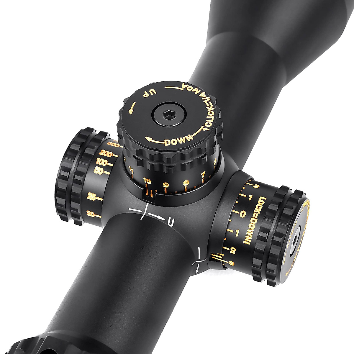 SNIPER WKP6-24x50SAL Hunting Rifle Scope Red, Green & Blue Illuminated Reticle/Fully Multi-Coated Lens/3" Sunshade