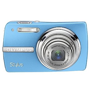 OM SYSTEM OLYMPUS Stylus 820 8MP Digital Camera with 5x Optical Zoom (Blue)