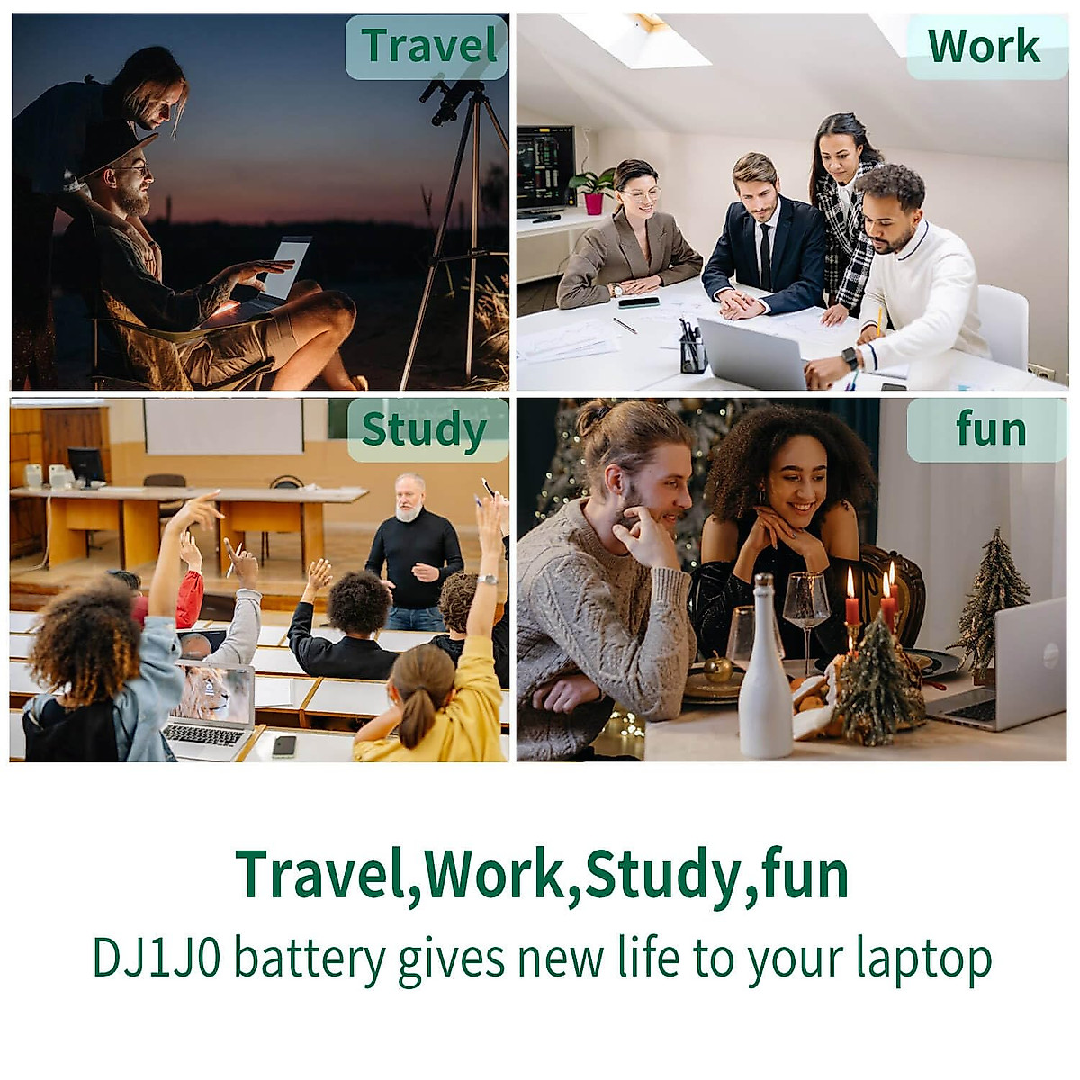 DMKAOLLK 42Wh DJ1J0 Battery for Dell Latitude 7280 7290 7380 7390 7480 7490 E7280 E7290 E7380 E7390 E7480 E7490 Series DJ1JO P28S P28S001 451-BBZL K8X0T1 ONFOH 11.4V