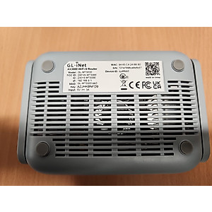 GL.iNet GL-MT3000 (Beryl AX) Pocket-Sized Wi-Fi 6 Wireless Travel Gigabit Router | WiFi Router | OpenVPN, Wireguard, Connect to Public & Hotel Wi-Fi login Page, RV