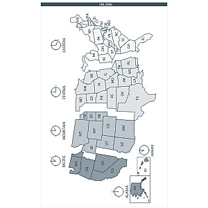 House of Doolittle 2024 Weekly Calendar Planner, Black, 5 x 8 Inches, January - December (HOD27802-24)