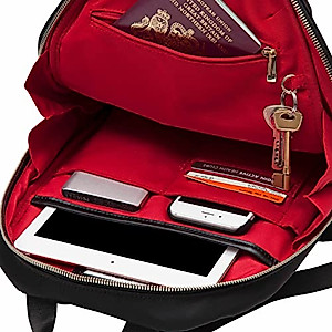 KNOMO Mini Beauchamp Women's 11inch Backpack Small Bag Tablet Computer Bag for Work, College, Travel Daypack Purse, Black