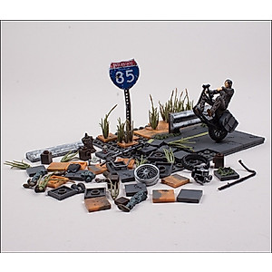 McFarlane Toys Building Sets -The Walking Dead TV Daryl Dixon with Chopper Building Set