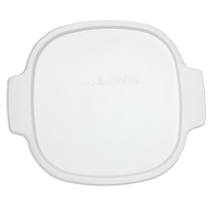 Corningware StoveTop 2-qt / 3-qt White Plastic Lid #A-2-PC (fits Corningware A-2-B and A-3-B Glass Dish)