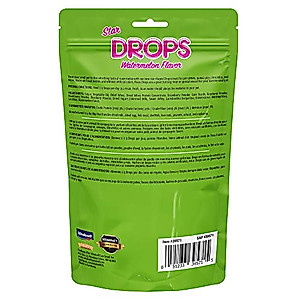 Vitakraft Star Drops Watermelon Flavor Rabbit, Guinea Pig & Chinchilla Treat, 4.4 oz, Pink