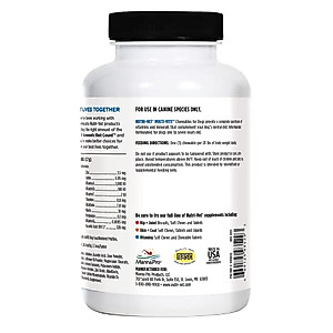 Nutri-Vet Multi-Vite Chewables for Adult Dogs - Daily Vitamin and Mineral Support to Support Balanced Diet - 180 Count