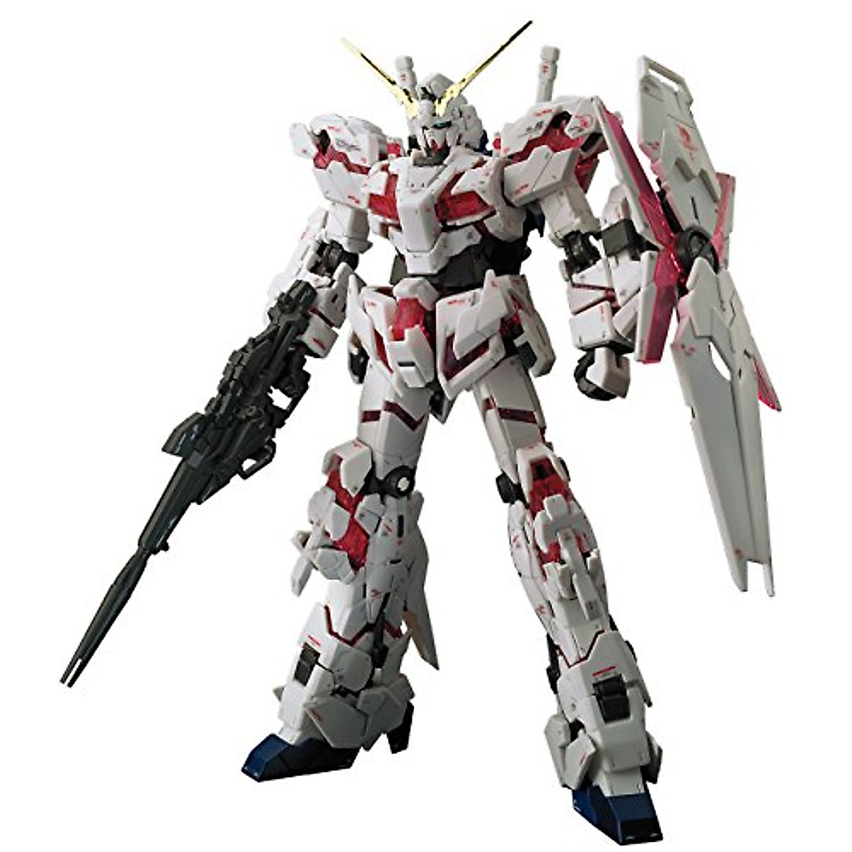 Bandai Hobby RG 1/144 Unicorn Gundam UC Model Kit Figure, Multi-Colored, 8" (BAN216741)