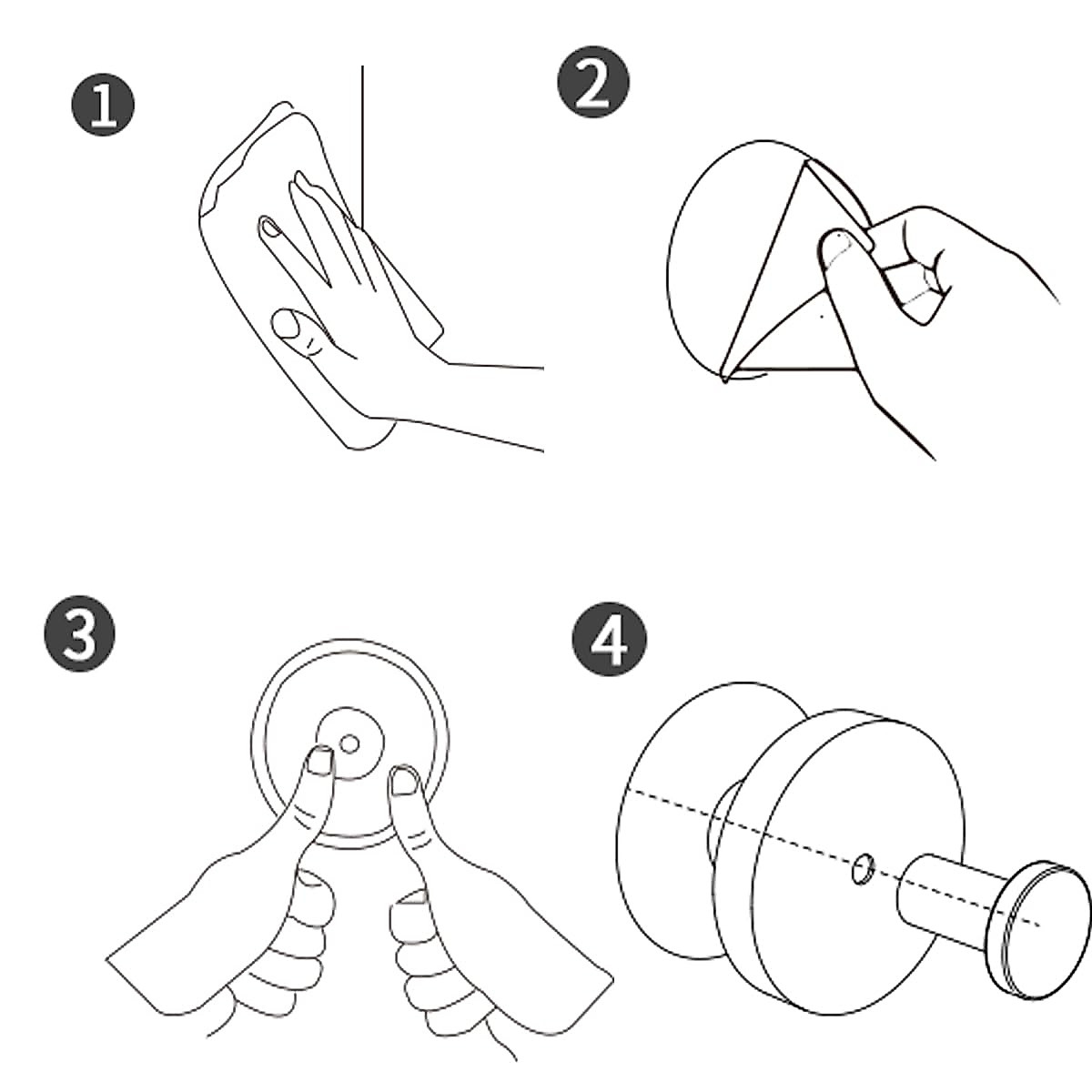 Suction Cup Hooks for Shower,Steel Shower Hooks,Bath Robe Looafh Hook for Hanging,Waterproof Suction Towel Hook,Mounting on Glass Shower Doors Bathroom,Tile-Loofah,Kitchen,Mirror,Towel,Coat(2P,Silver)