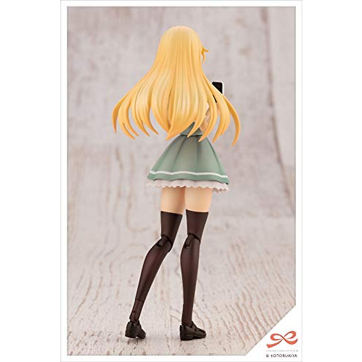 Kotobukiya Sousai Shojo Teien: Ritsuka Saeki (St. Iris Gakuen Girls' High School Summer Clothes Version) Plastic Model Kit, Multicolor (JK003)