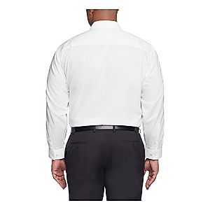 Unlisted by Kenneth Cole mens Big and Tall Solid Dress Shirt, White, 22 Neck 37 -38 Sleeve 5X-Large Tall US