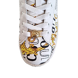 VERSACE JEANS COUTURE Women Court 88 Sneakers White 6.5 US