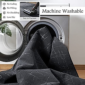 Area Rug-5x7 Rug for Living Room Contemporary Durable Carpet-Washable Rug Suitable for Living Room Bedroom Dinning Room Laundry Room Study Room