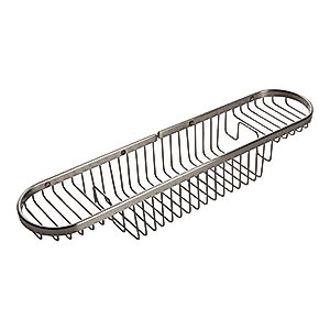 Ginger 503L/SN Splashables Shower, Satin Nickel, 18" Large Combination Basket