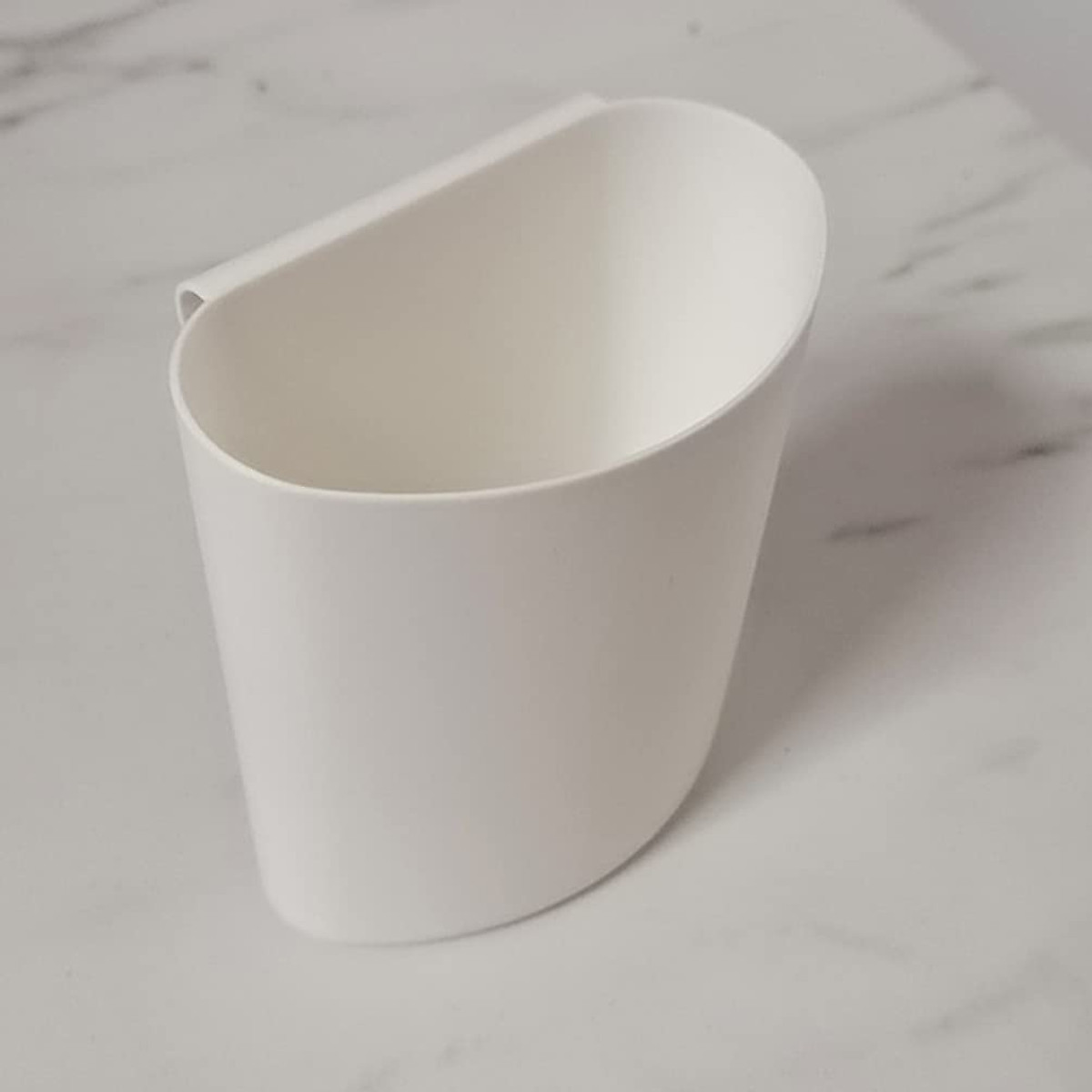 BESTonZON Utility Cart Hanging Cup 4pcs Hanging Cup Holder Rolling Cart Accessories Hanging Bins Pencil Holder Storage Containers Cup Hanging Buckets Makeup Organizers for Craft Supplies