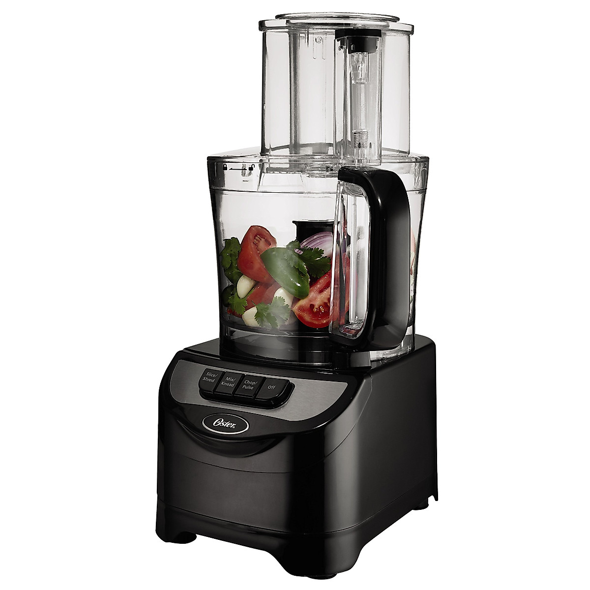 Oster FPSTFP1355 2-Speed 10-Cup Food Processor, 500-watt, Black