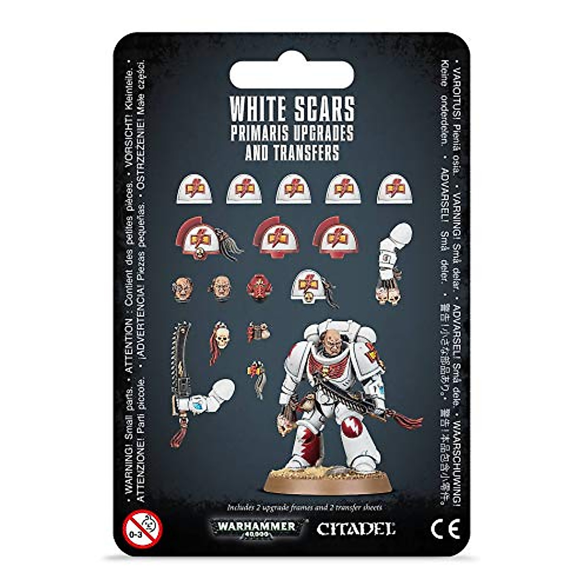 Games Workshop Warhammer 40k - White Scars Primaris Upgrades & Transfers