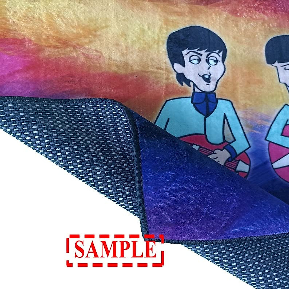 Beatles Rugs, Beatles Gifts, Beatles Rugs for Living Room, Non Slip Rug, Area Rug, Beatles Rugs for Bedroom, Themed RugRug,Themed Rug, Rug for Living Room,rughouse34_891.1