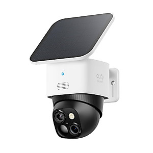 eufy Security SoloCam S340, Video Doorbell E340, Indoor Cam S350 with Floodlight Camera E340 Wired, Dual Camera