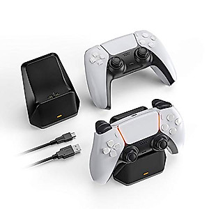 PS5 Controller Charger, Playstation 5 Charging Base, PS5 Controller, Fast Charging Base with LED Indicator, USB Charging