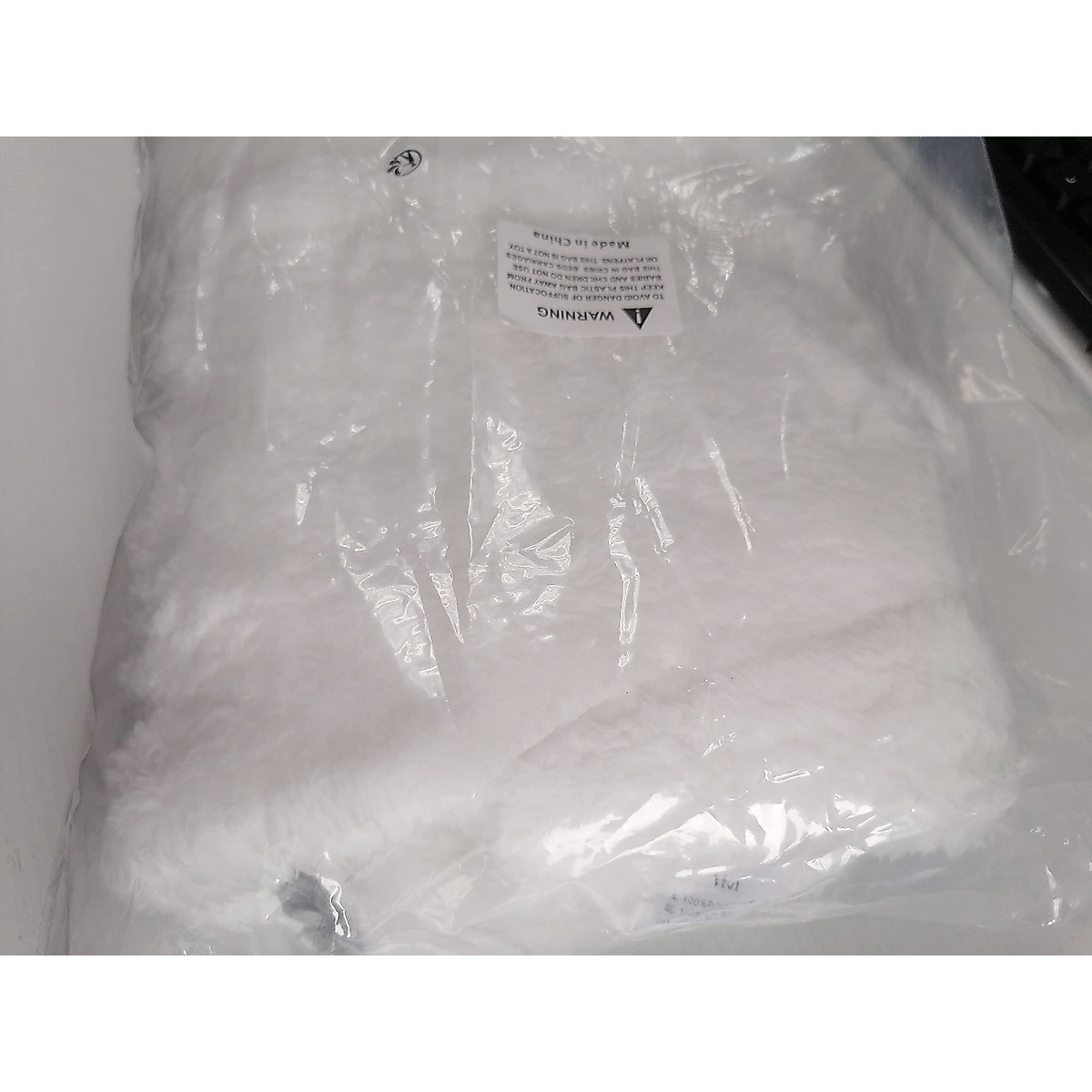 Newborn Baby Cartoon Bear Snowsuit Winter Coat Fleece Hooded Romper Jumpsuit