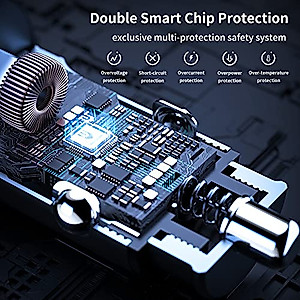 UNBREAKcable USB C Car Charger 38W Fast Charging [All Metal] PD & QC 3.0 Dual Port Type C Car Adapter for Apple iPhone 14 13 12 11 Pro Max Mini SE XS XR X 8 7 6 Plus iPad Samsung Galaxy Android Phone