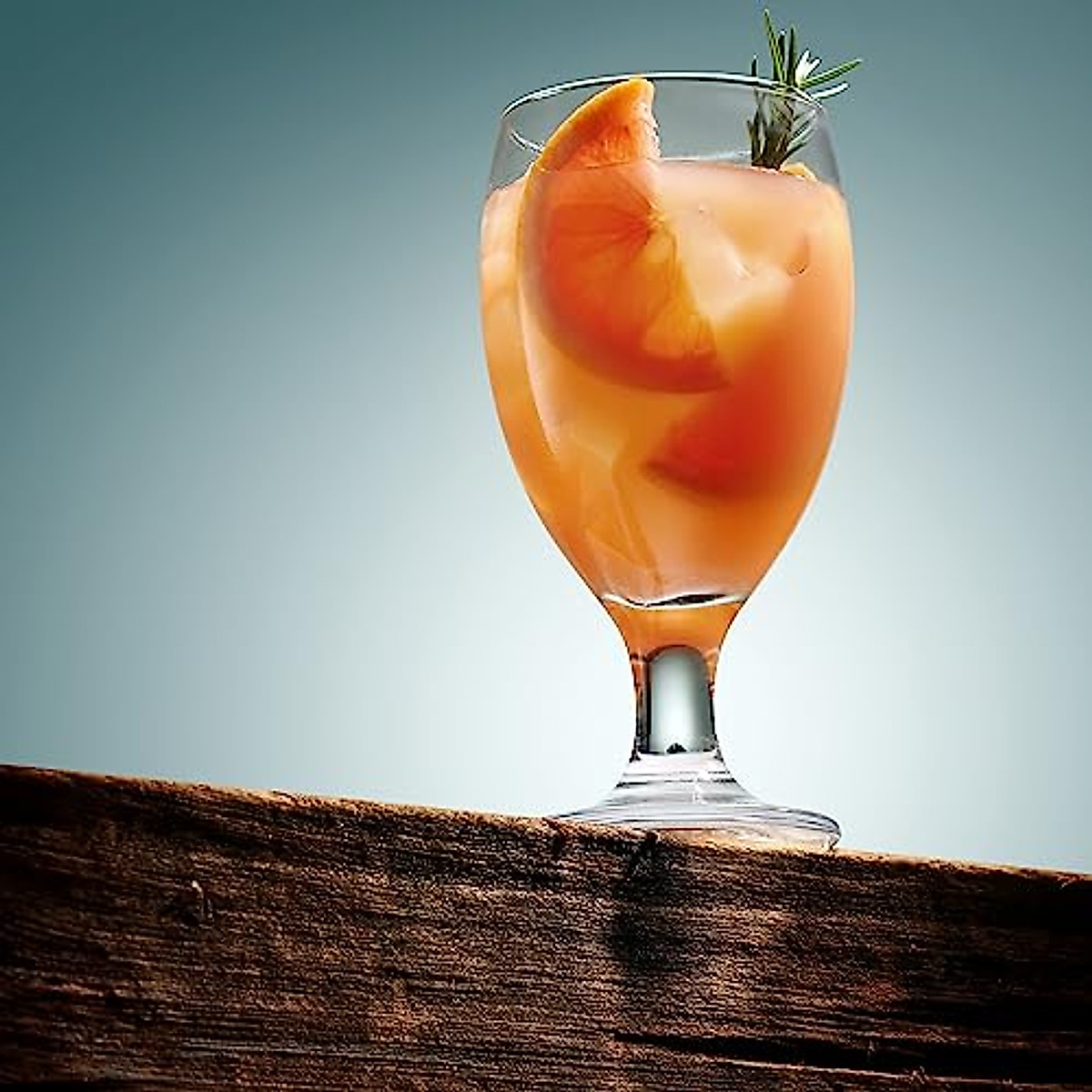 Glaver's Set of 4, 20 Oz. Iced Tea Glasses, High-Quality Turkish Glass Cups, For Juice, Cocktails, Smoothies. Everyday Classic Dinner Drinking Set.