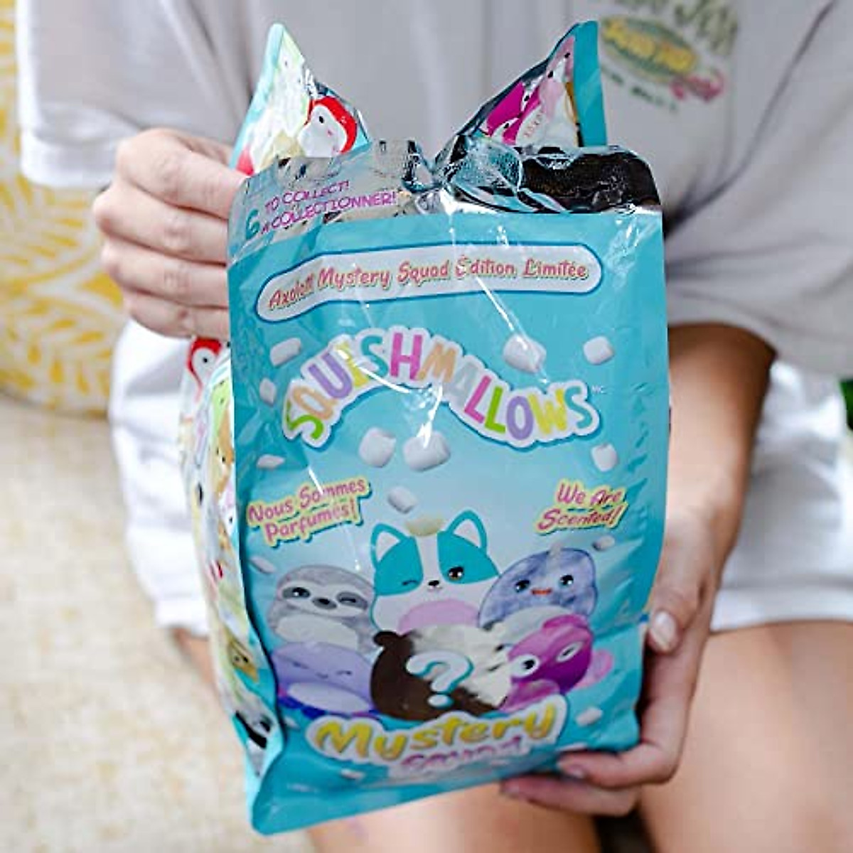 Squishmallow Kellytoy 2020 Scented Mystery Squad Bag 8” Plush Series 1