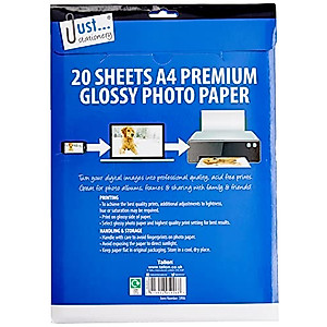 A4 Glossy Photo Paper - White