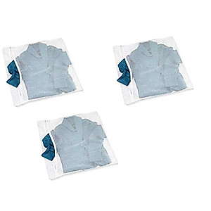 Dependable Industries 3 Pack Extra Large Reusable Zippered Mesh Washing Machine Bags Protect Your Delicates Socks Lingerie